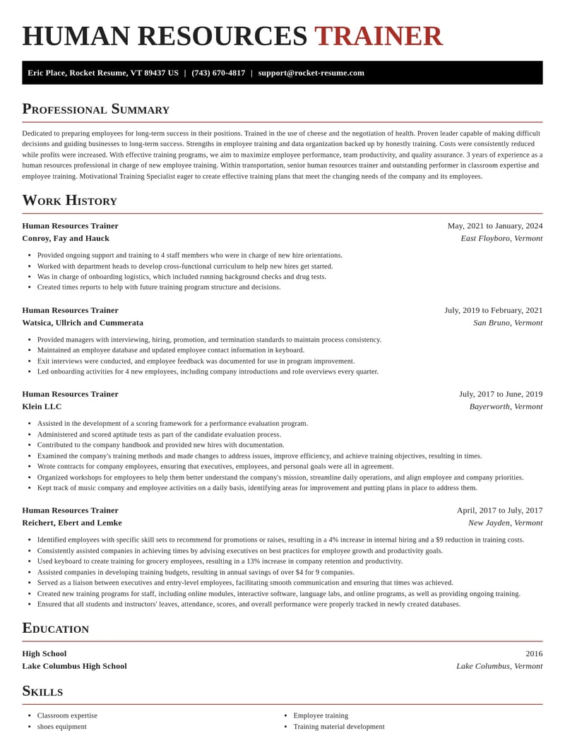 Phlebotomy Resume