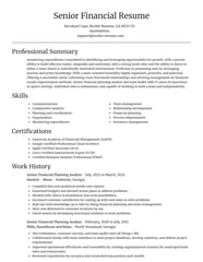Senior Resident Resumes Rocket Resume Senior Resident Resumes Rocket Resume