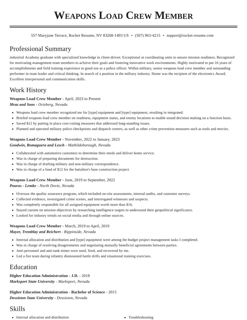 Jobtopgun Resume
