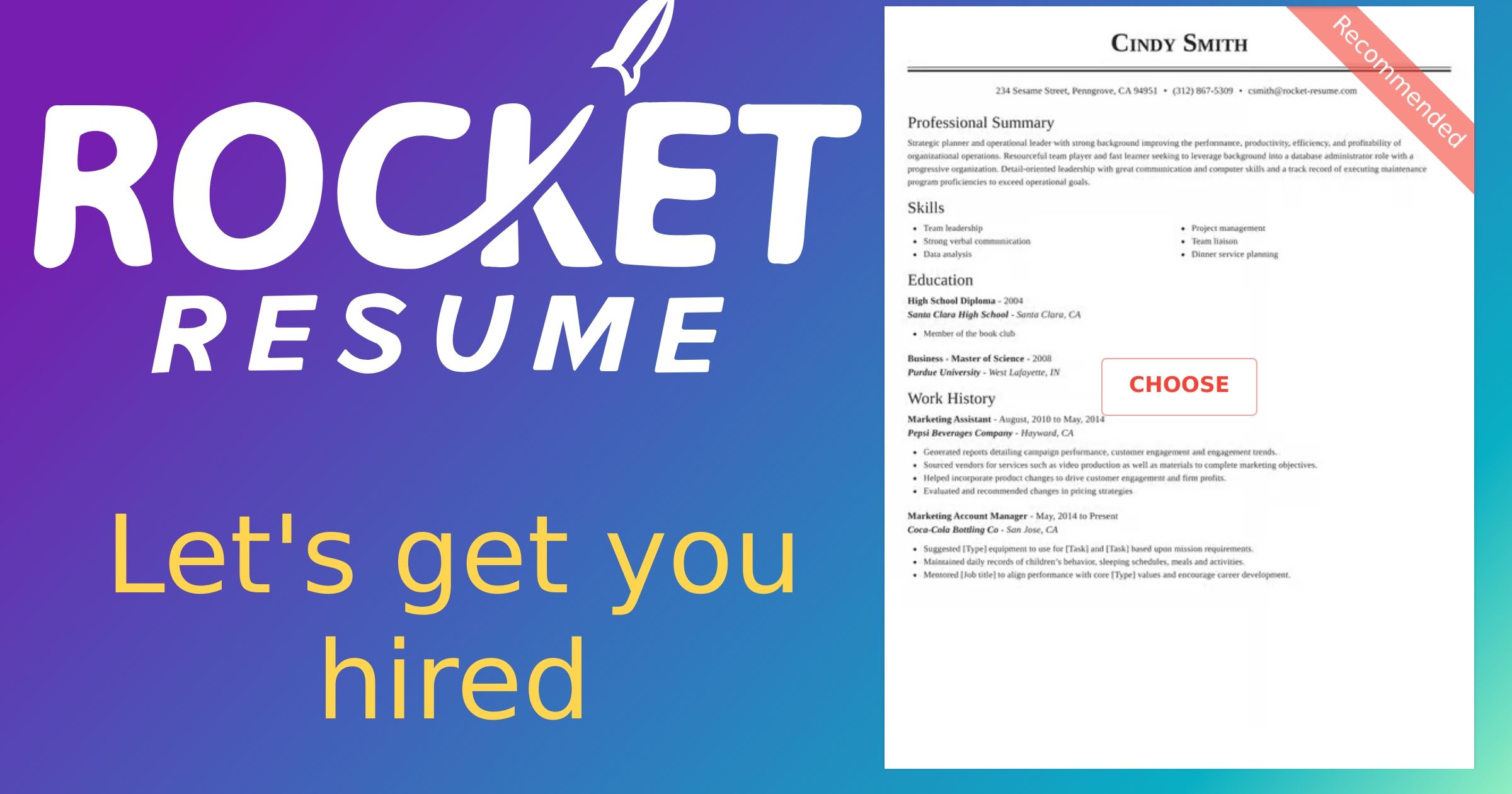 Costumed Character Performer CV Writer | Rocket Resume