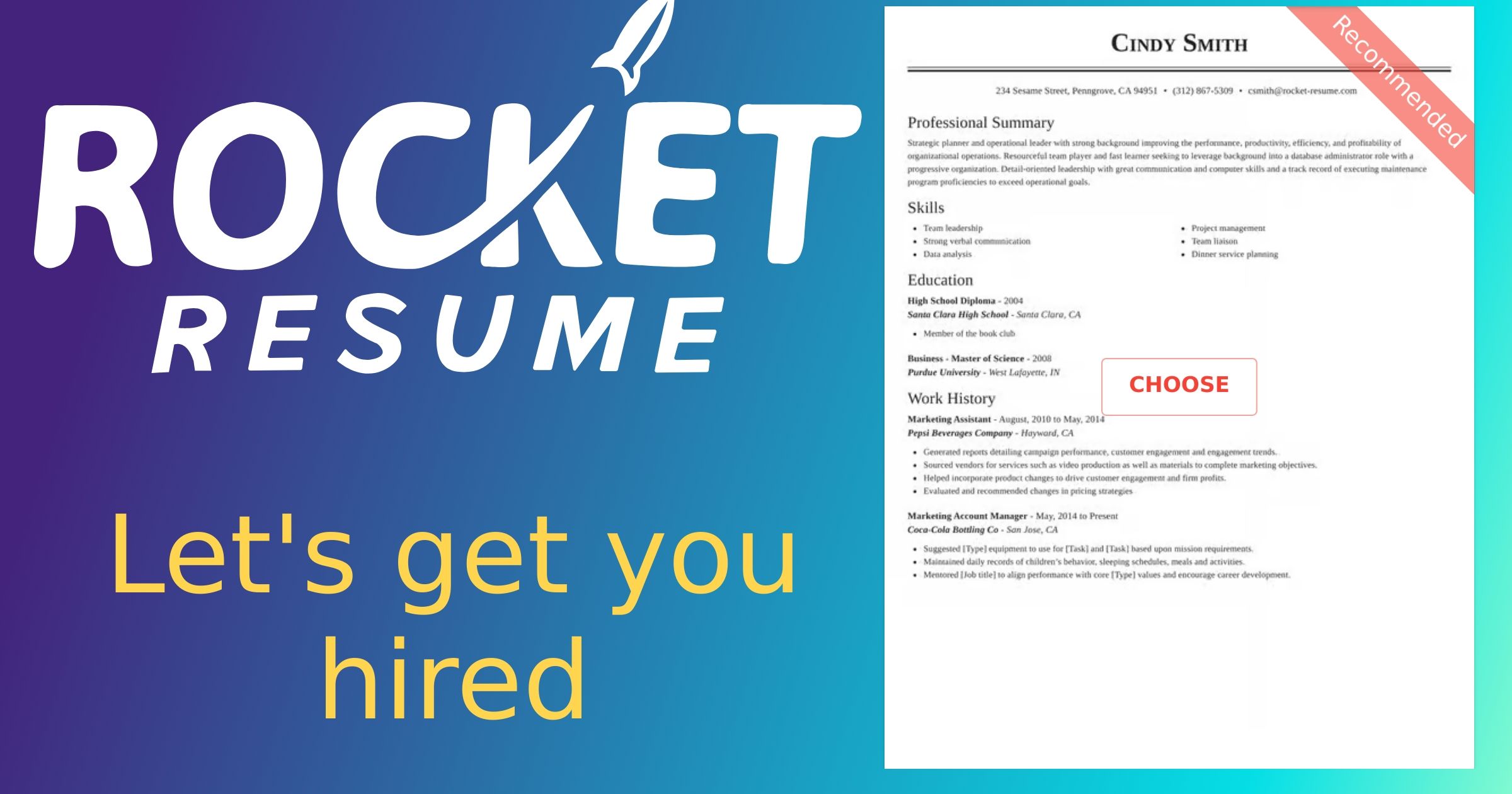 Certified Custom Framer Resume Creator | Rocket Resume