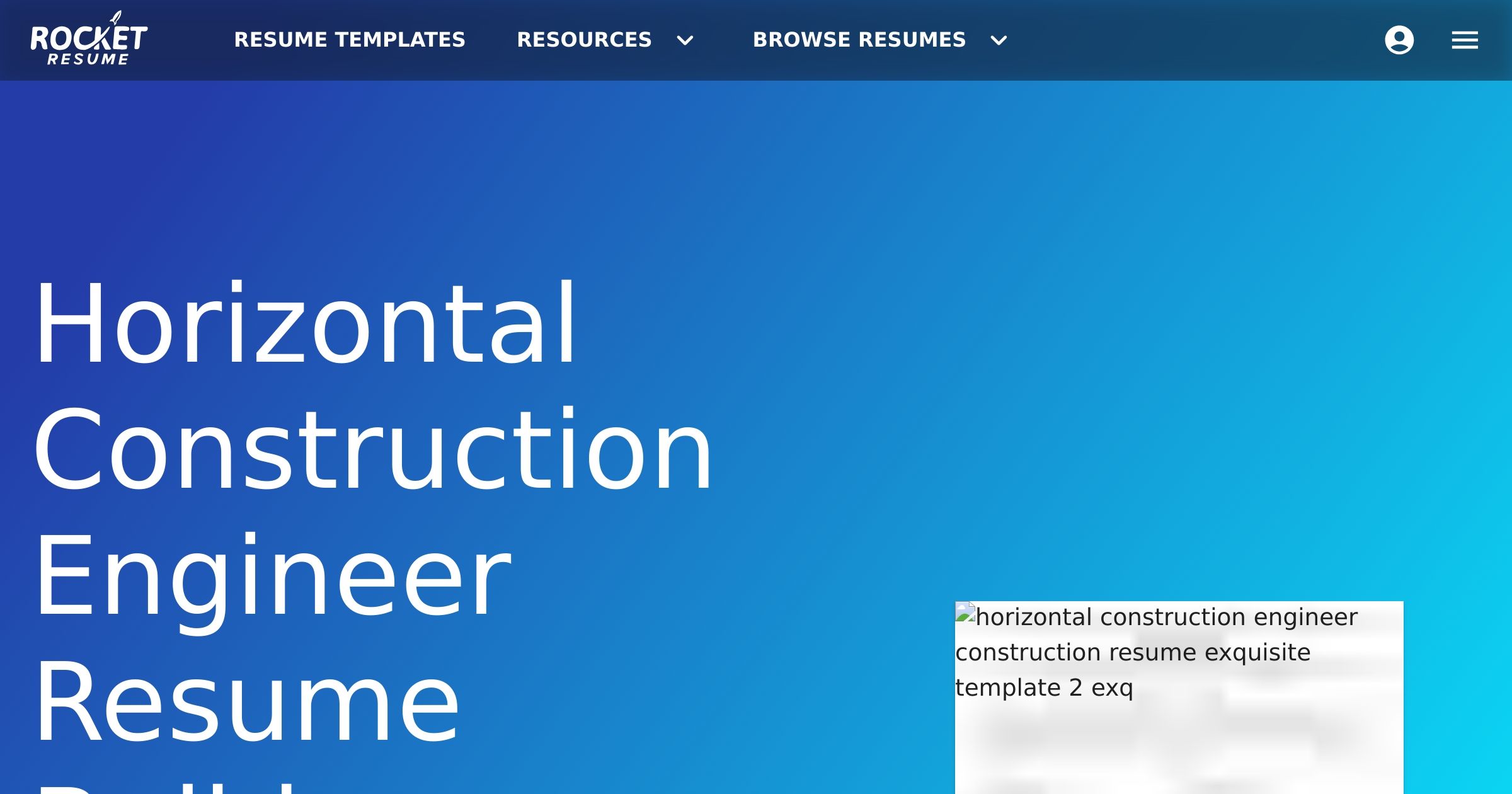 Rocket Resume
