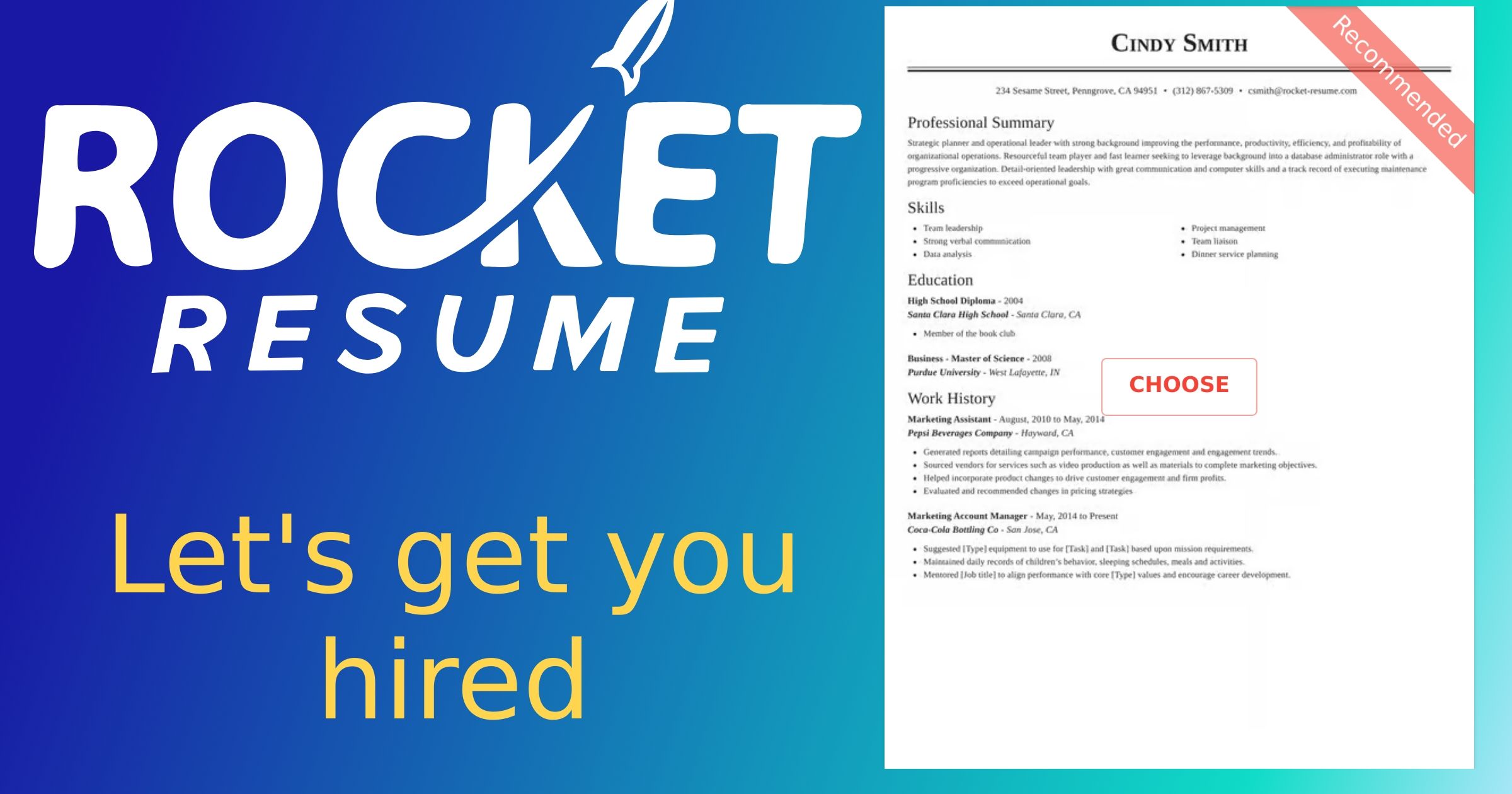 Grade Checker Resume Builder | Rocket Resume