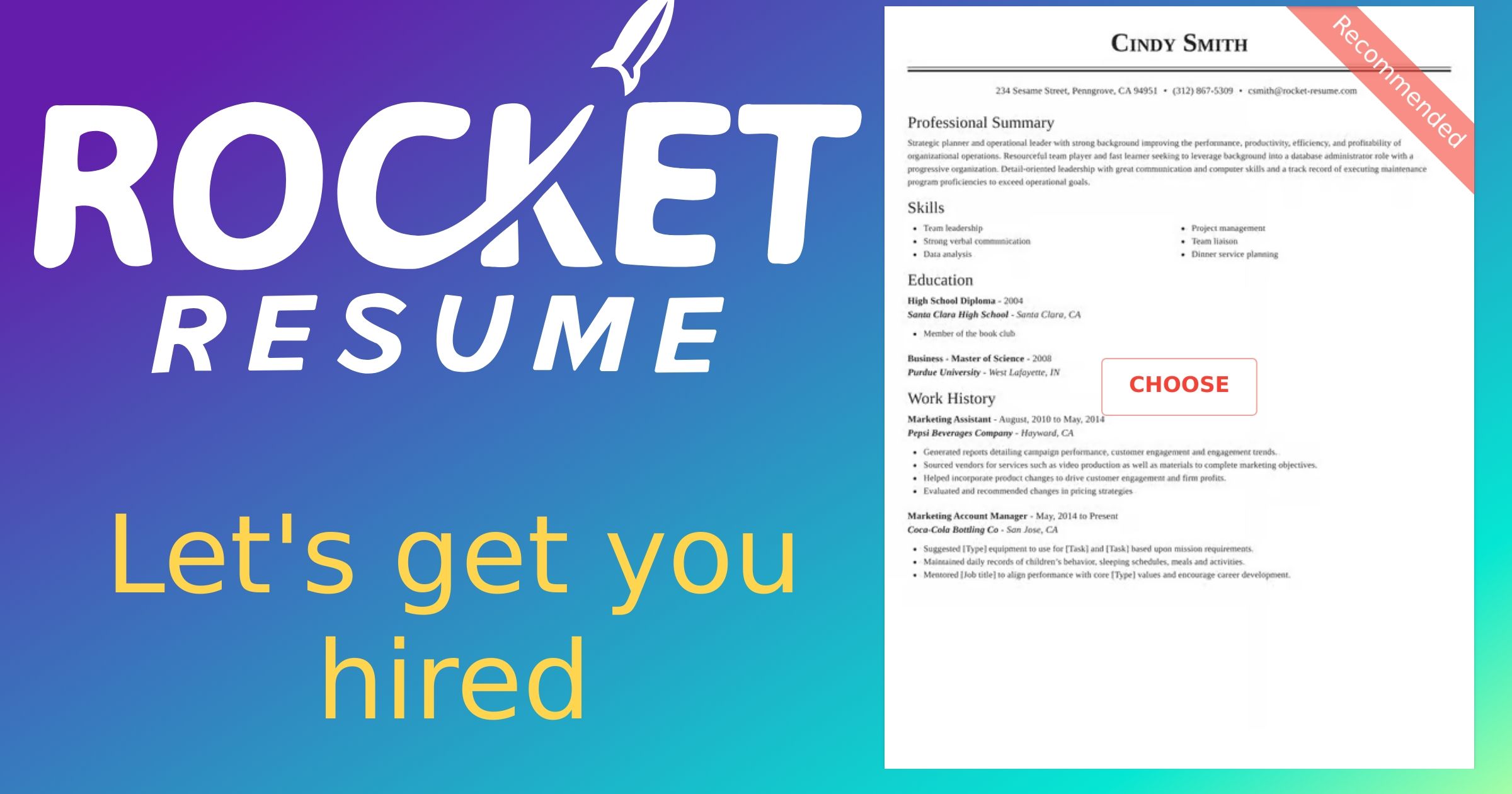 Carnival Worker Resume Builder | Rocket Resume
