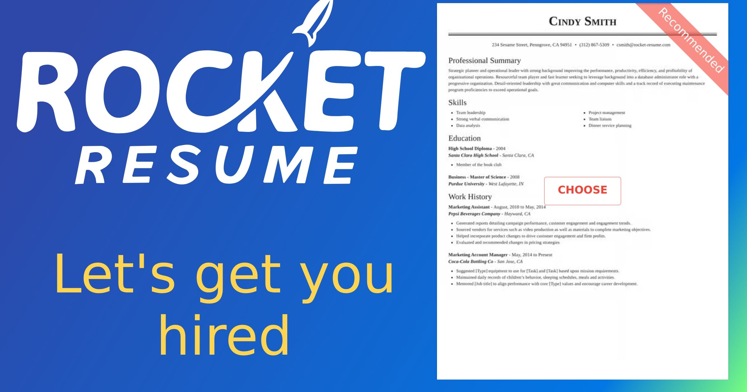 County Coordinator Resume Maker | Rocket Resume
