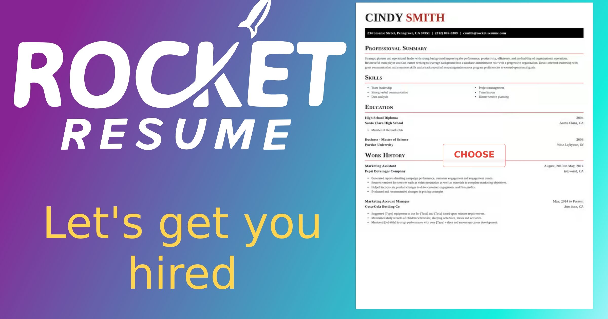 IHSS Care Provider Resume Builder | Rocket Resume