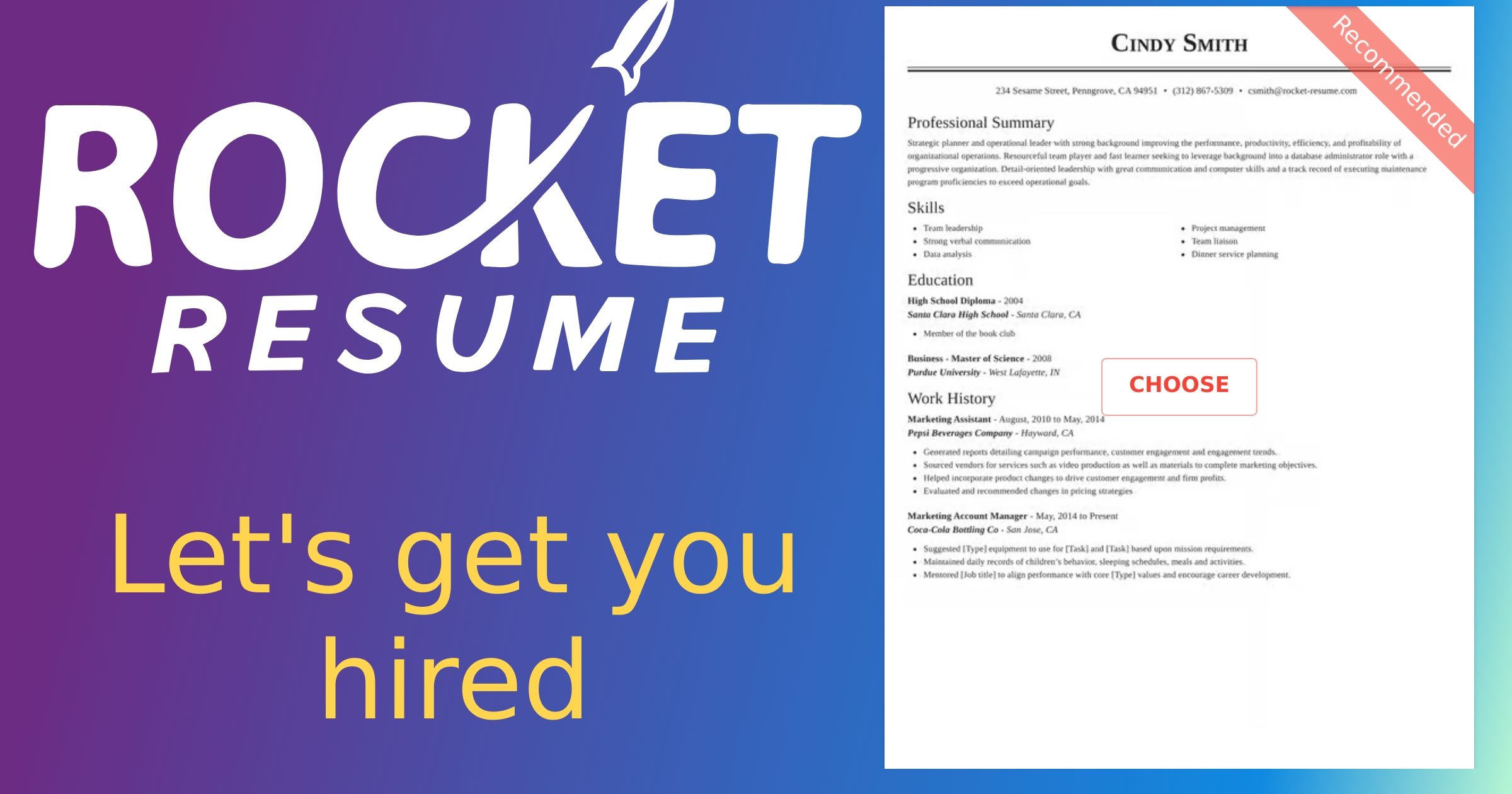 Insurance Sales Associate Resume Writer | Rocket Resume