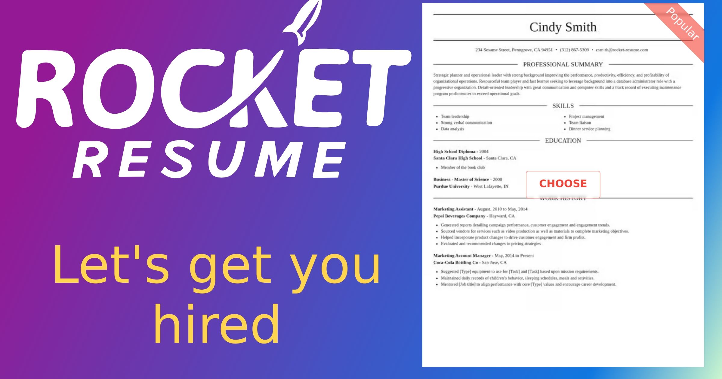 Patient Service Associate Resume Generator | Rocket Resume