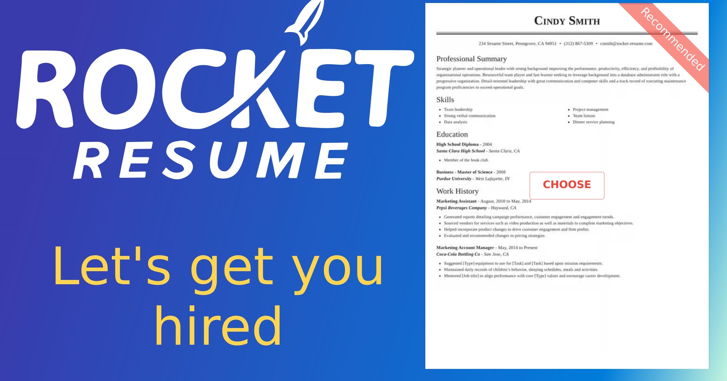 Retention NCO Resume Builder | Rocket Resume